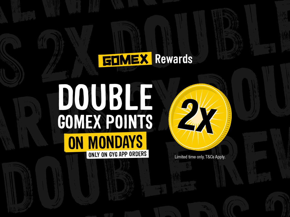 Double GOMEX Mondays | Guzman y Gomez